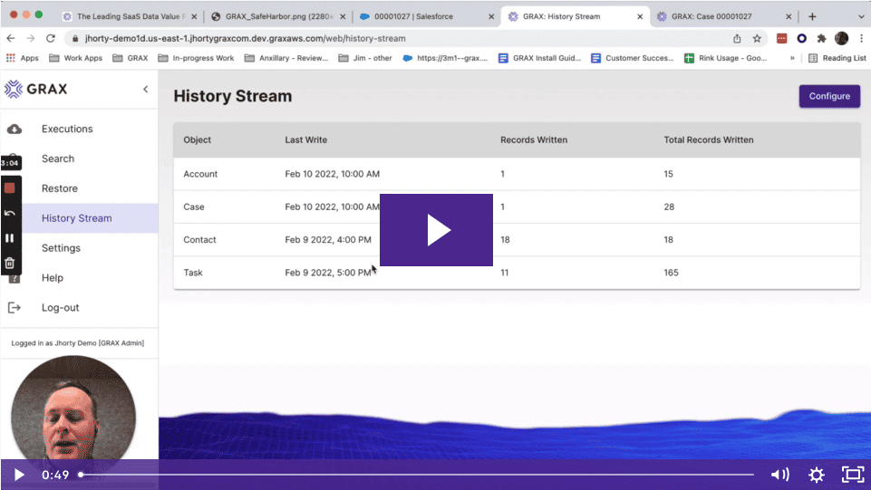 First Look: Getting Around the New GRAX UI | GRAX Labs | GRAX