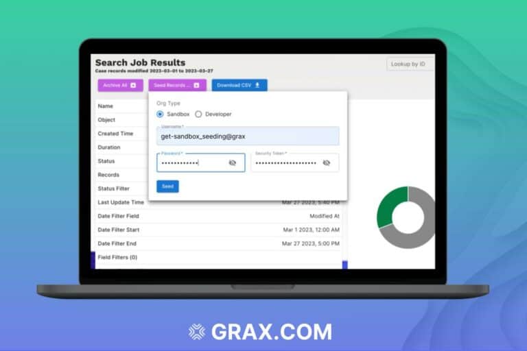 GRAX Sandbox Seeding for Salesforce Unveiled - GRAX