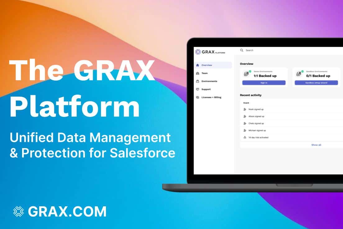 Unified Data Management And Data Protection For Salesforce